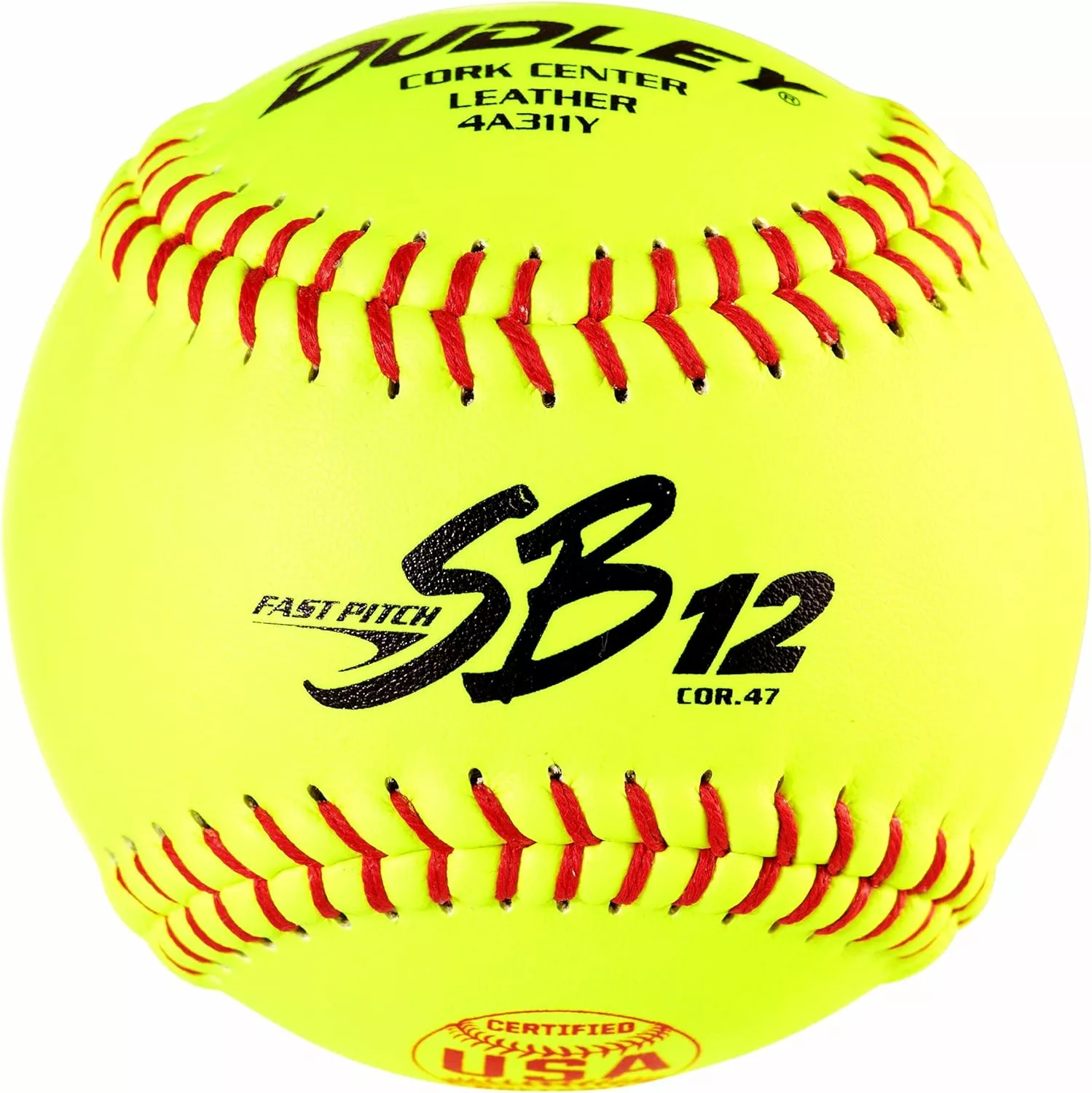 Variation #335 of Dudley 12″ ASA Softballs | Bangin' at the Barn